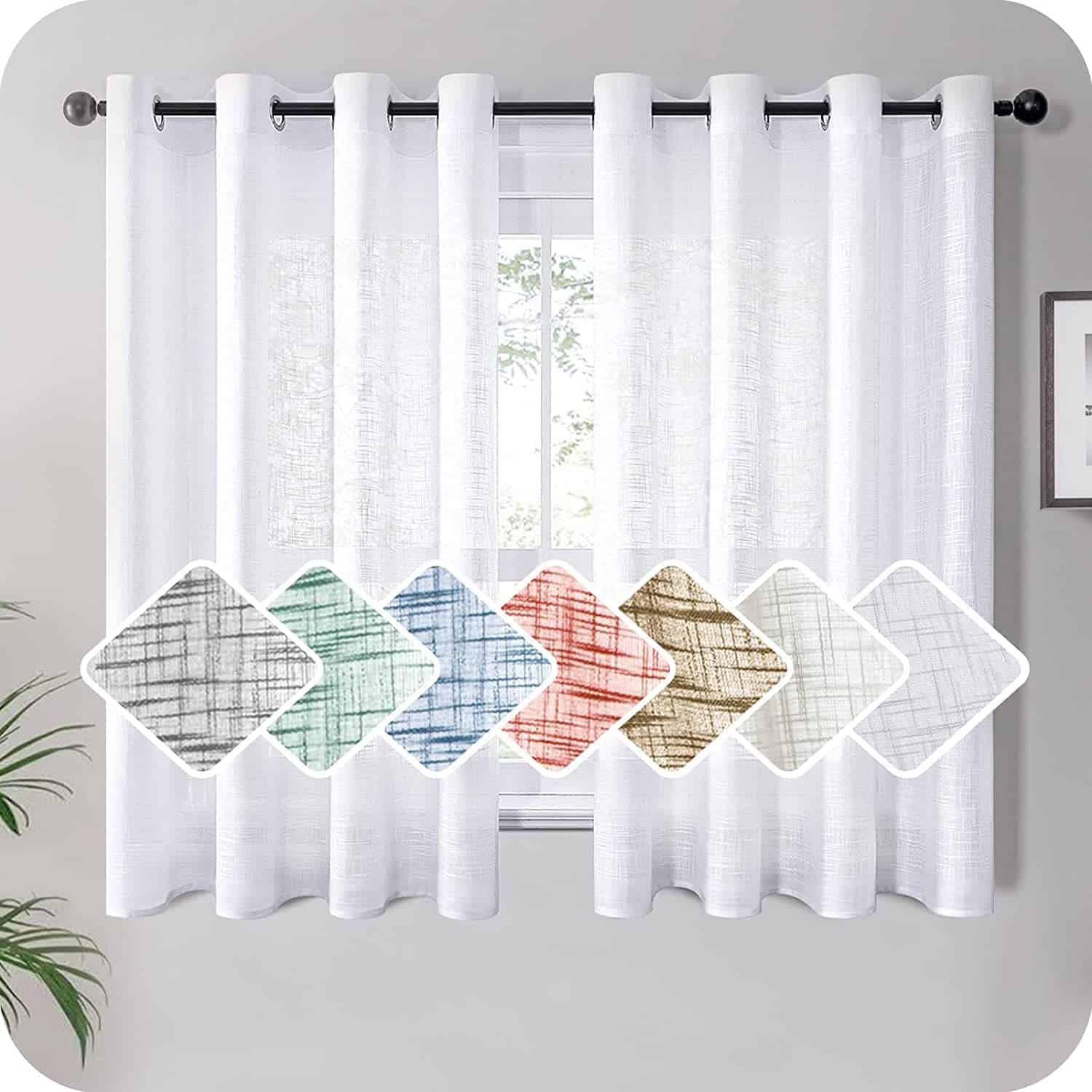 36 Mejores Cortinas para cocina - VIP Cortinas