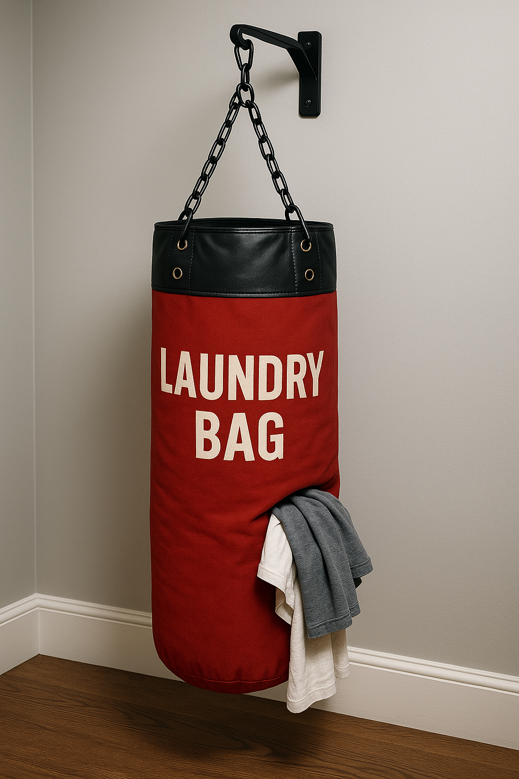 Saco de boxeo para organizar la ropa sucia - VIP Cortinas