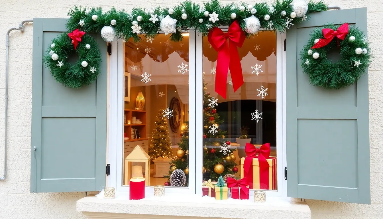 Decorar ventanas en Navidad: fotos e ideas inspiradoras - VIP Cortinas