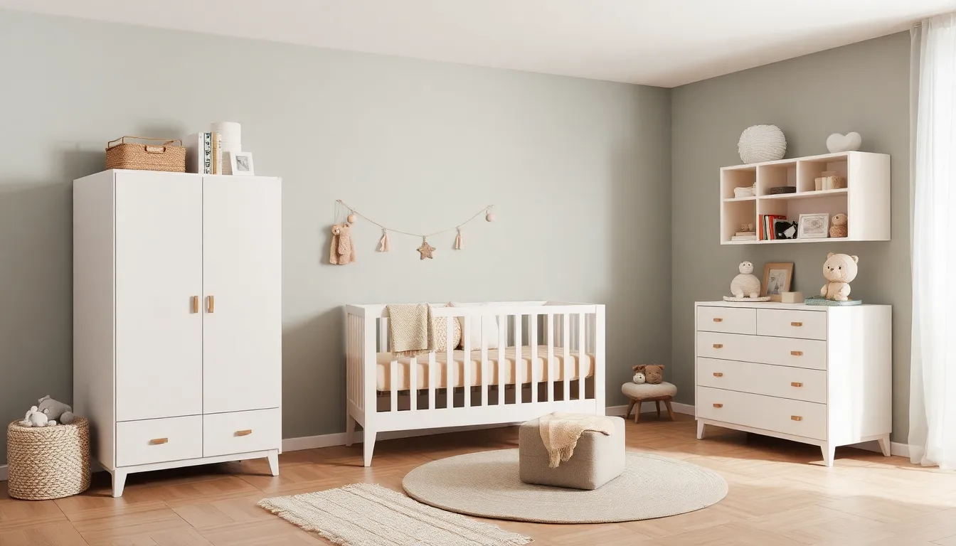 Moti, mobiliario moderno español para la habitación del bebé - VIP Cortinas